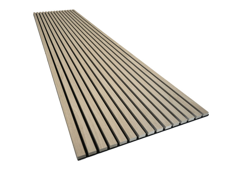 Panou Riflaj Acustic MDF Lemn Natur - Interrio